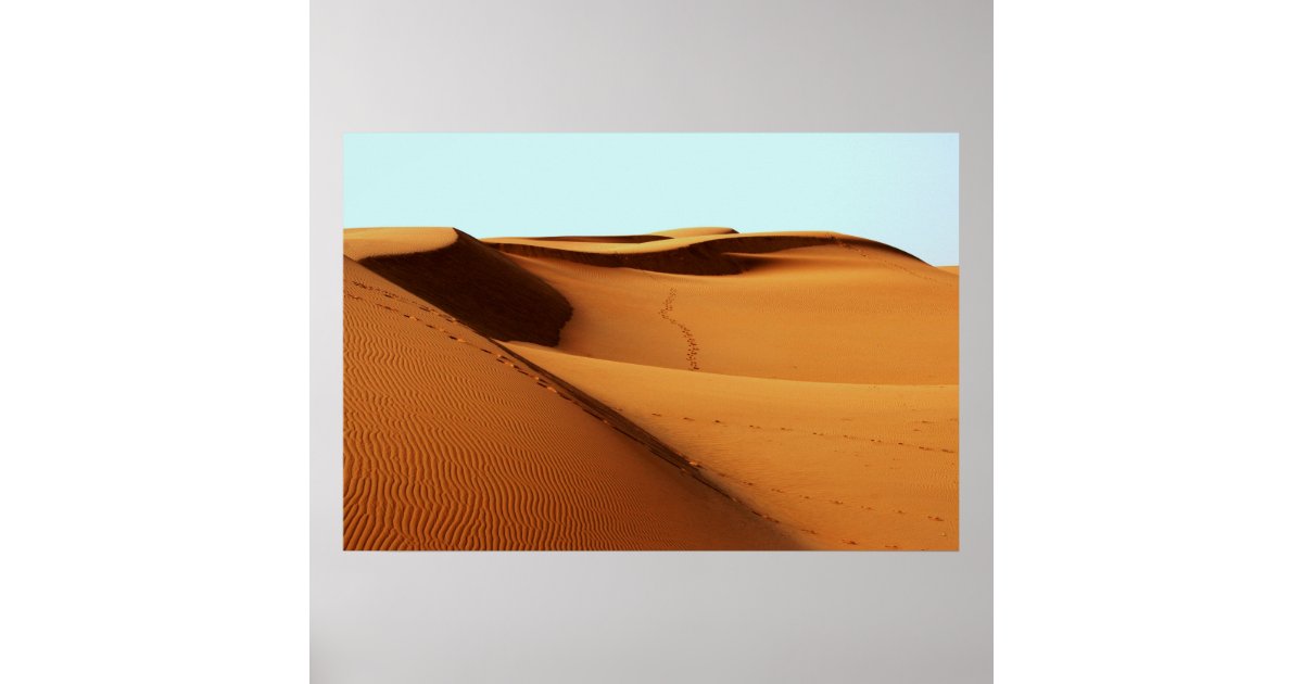 Desert Landscape Poster | Zazzle