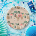 Desert Themed Baby Shower Party Paper Plate | Zazzle