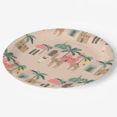 Desert Themed Baby Shower Party Paper Plate | Zazzle
