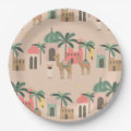 Desert Themed Baby Shower Party Paper Plate | Zazzle