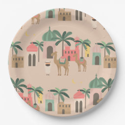 Desert Themed Baby Shower Party Paper Plate | Zazzle