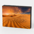 Deserts | Desert in the United Arab Emirates Wooden Box Sign | Zazzle