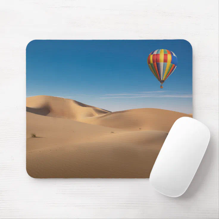 Deserts | Sand Dunes in the Dubai Desert Mouse Pad | Zazzle