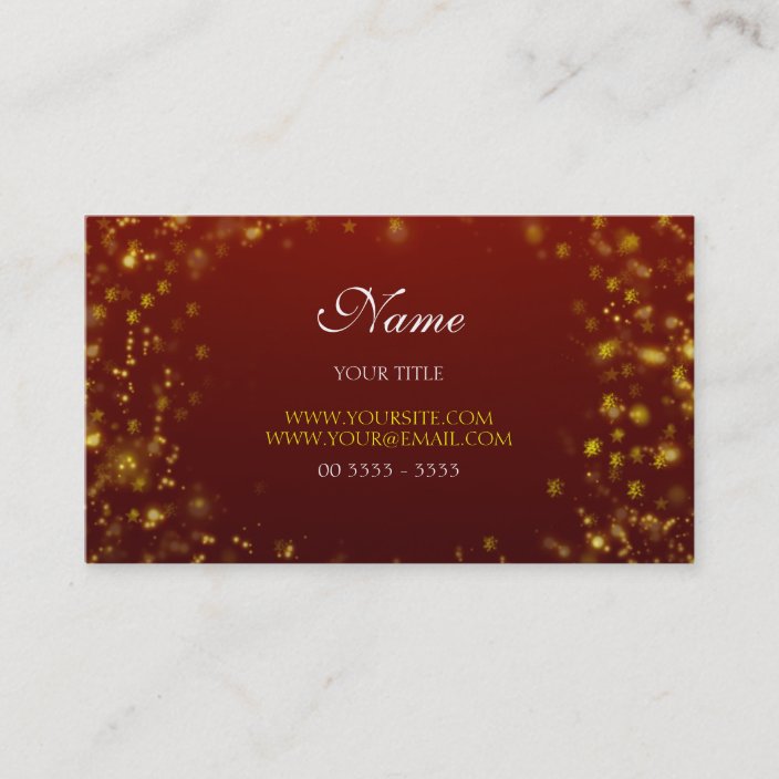 Design Christmas Business Card | Zazzle.com