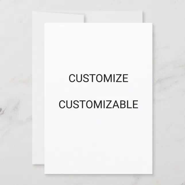 DESIGN CUSTOM CUSTOMIZABLE BLANK TEMPLATE | Zazzle