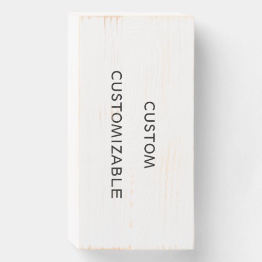DESIGN CUSTOM CUSTOMIZABLE BLANK WOOD SIGN | Zazzle