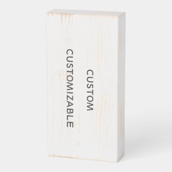 DESIGN CUSTOM CUSTOMIZABLE BLANK WOOD SIGN | Zazzle