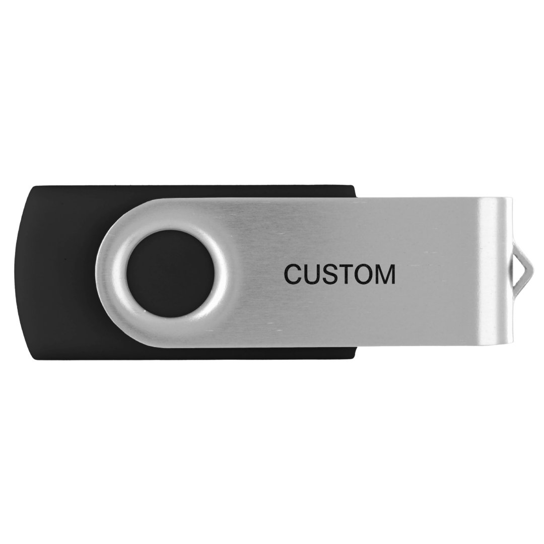 DESIGN CUSTOM TEMPLATE BLANK USB FLASH DRIVE | Zazzle