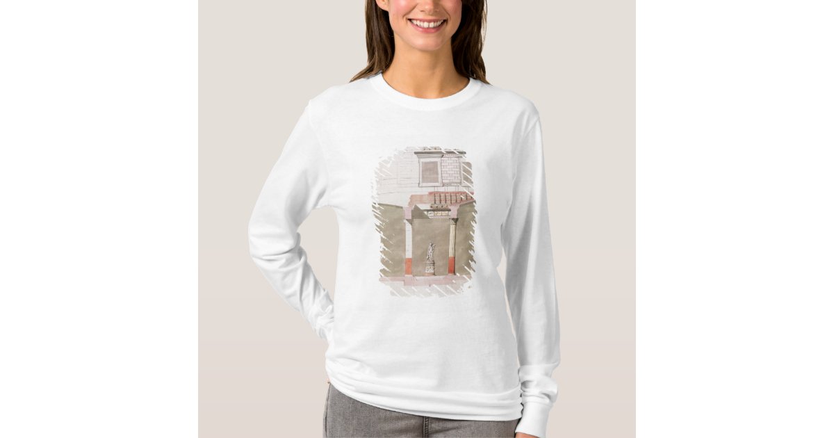 Design for the atrium of the Pompeiian palace T-Shirt | Zazzle