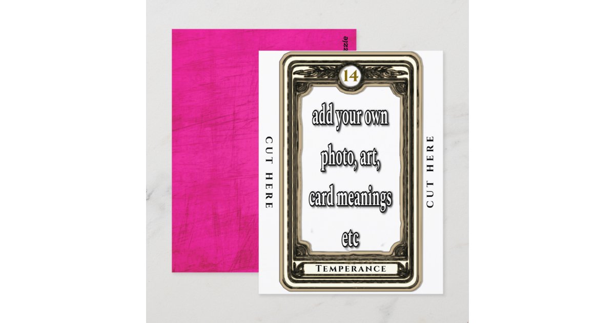Design The Temperance Tarot Card | Zazzle