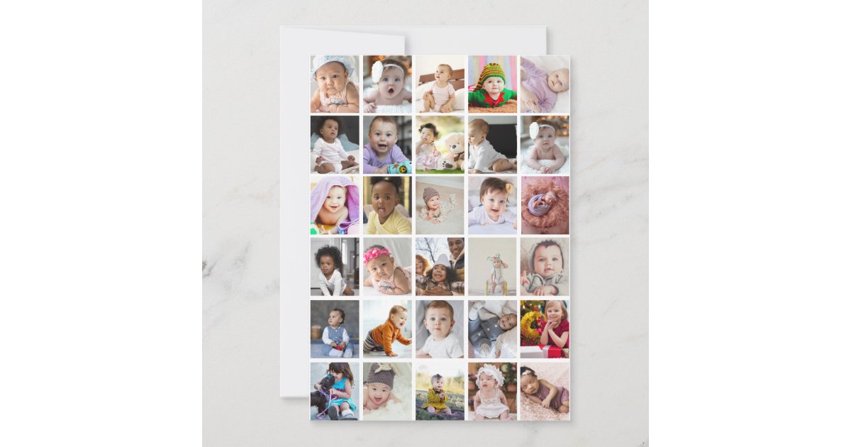Design Your Own 30 Photo Collage | Zazzle