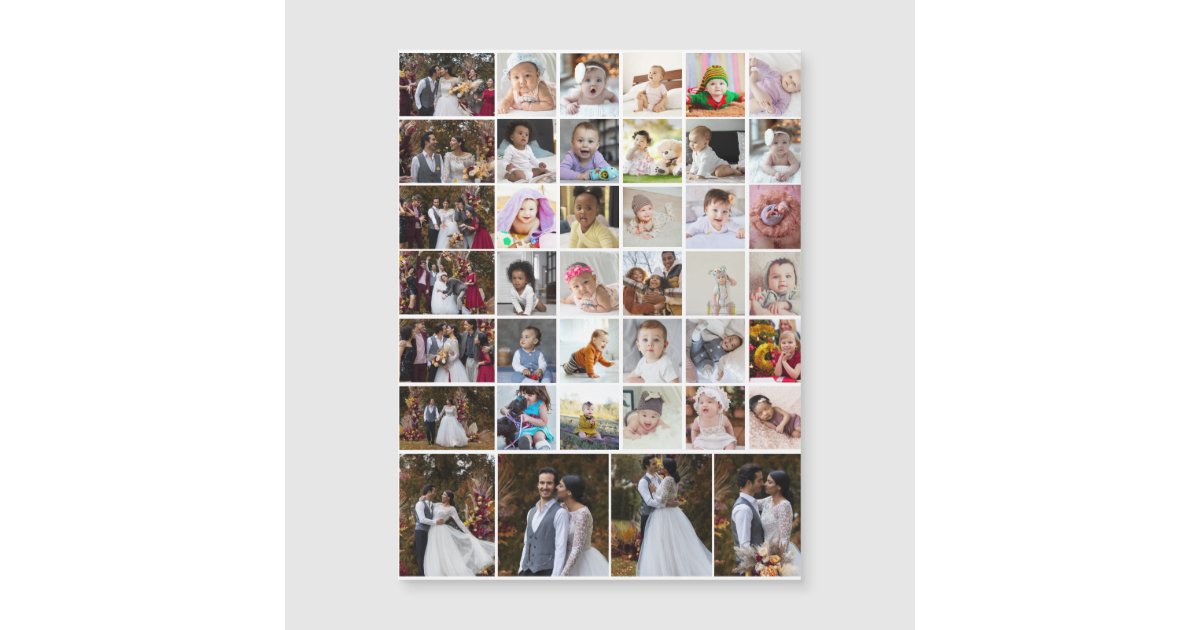 Design Your Own 40 Photo Collage | Zazzle