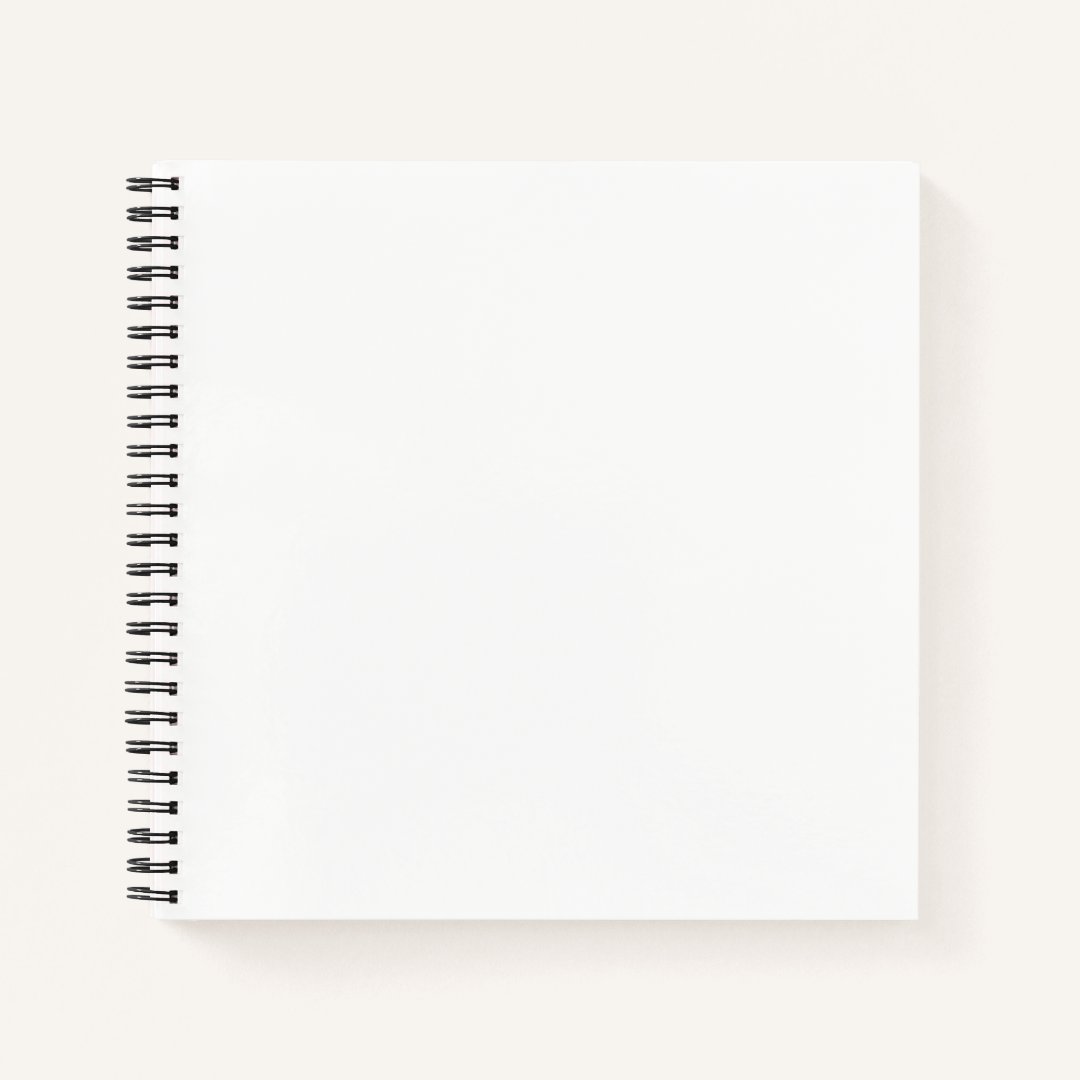 Design Your Own - 8.5" x 8.5" Spiral Notebook | Zazzle