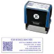 Design Your Own Address QR Code Stamp Template | Zazzle