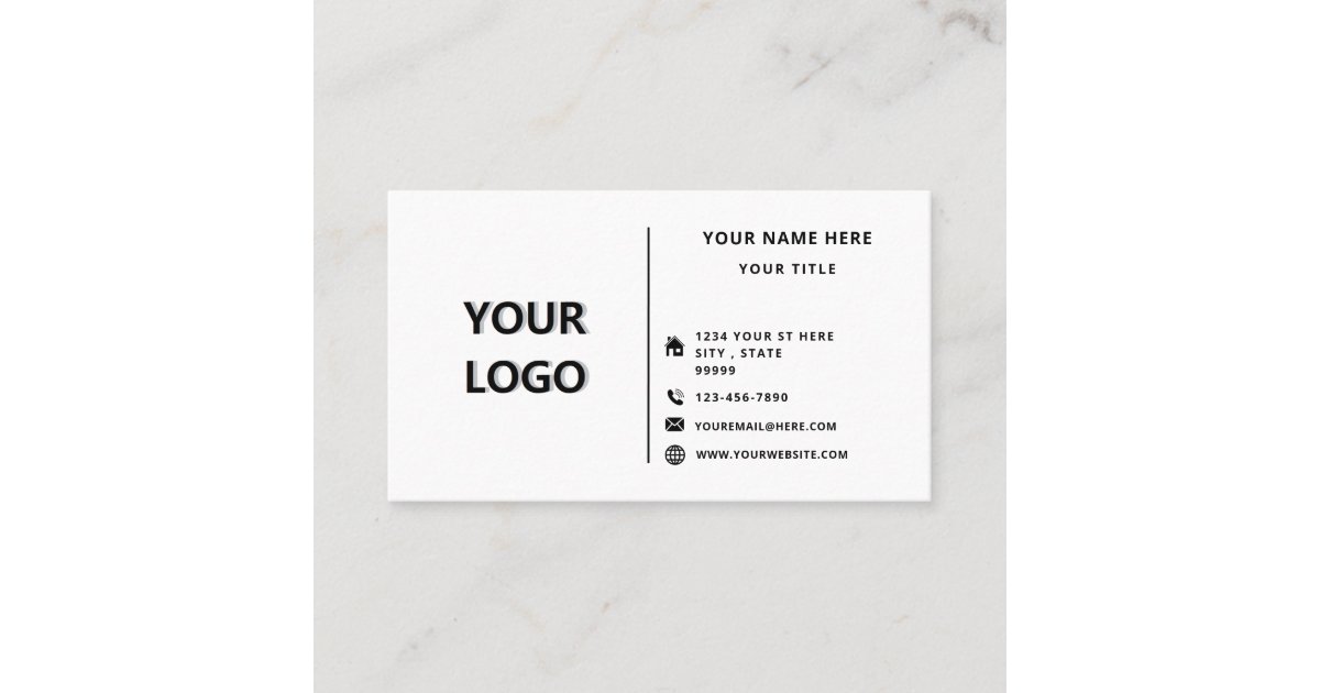 Design Your Own Business Card Template | Zazzle
