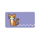 Design Your Own Cartoon Cat Label | Zazzle.com