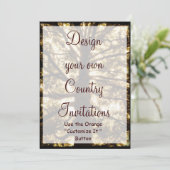 Design your Own Country Invitations Template Tree | Zazzle