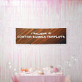 DESIGN YOUR OWN CUSTOM BANNER TEMPLATE | Zazzle
