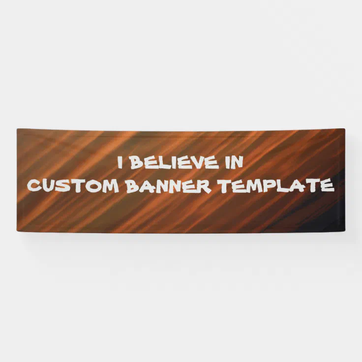 DESIGN YOUR OWN CUSTOM BANNER TEMPLATE | Zazzle
