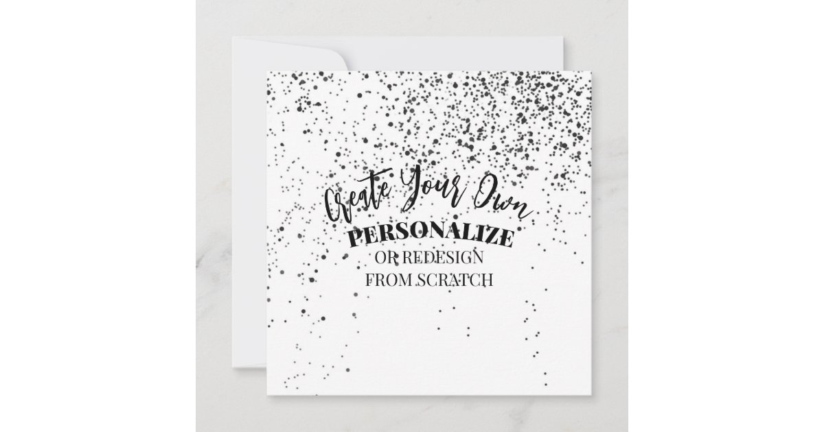 Design Your Own Custom Invitation | Zazzle