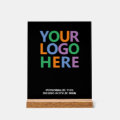 Design Your Own Custom Made Personalized Logo Acrylic Sign | Zazzle