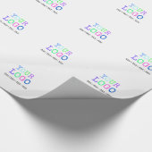 Design Your Own Custom Personalized Logo Wrapping Paper | Zazzle