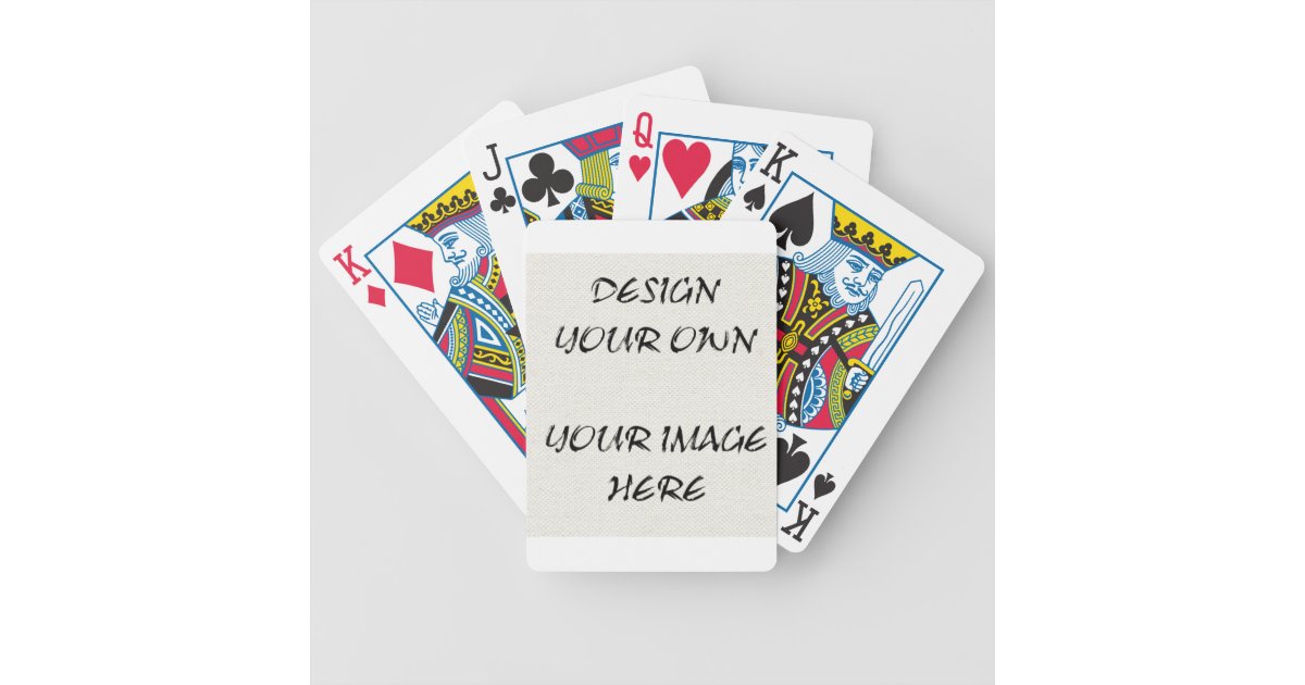 Design Your Own Customized Playing Cards | Zazzle