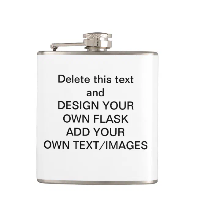 Design Your Own Flask | Zazzle