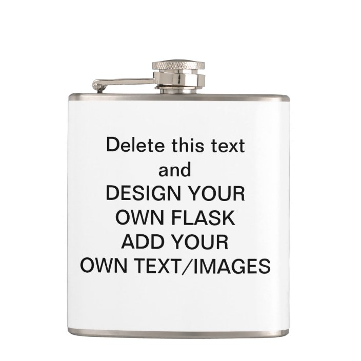 Design Your Own Flask | Zazzle.com