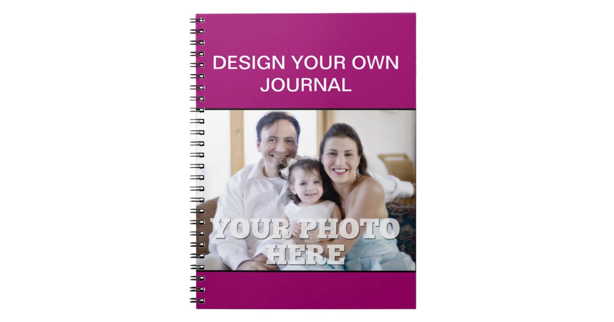 Design Your Own Journal | Zazzle