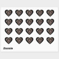 Design Your Own Love Heart Shaped Photo Collage Heart Sticker | Zazzle
