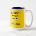 Design Your Own Mug - Yellow | Zazzle