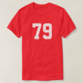 Design Your Own Numbers T-Shirt | Zazzle