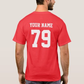 Design Your Own Numbers T-Shirt | Zazzle