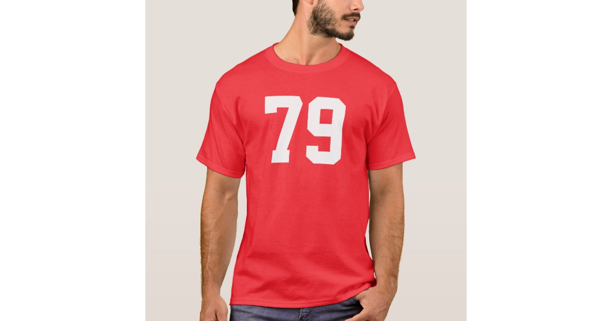Design Your Own Numbers T-Shirt | Zazzle