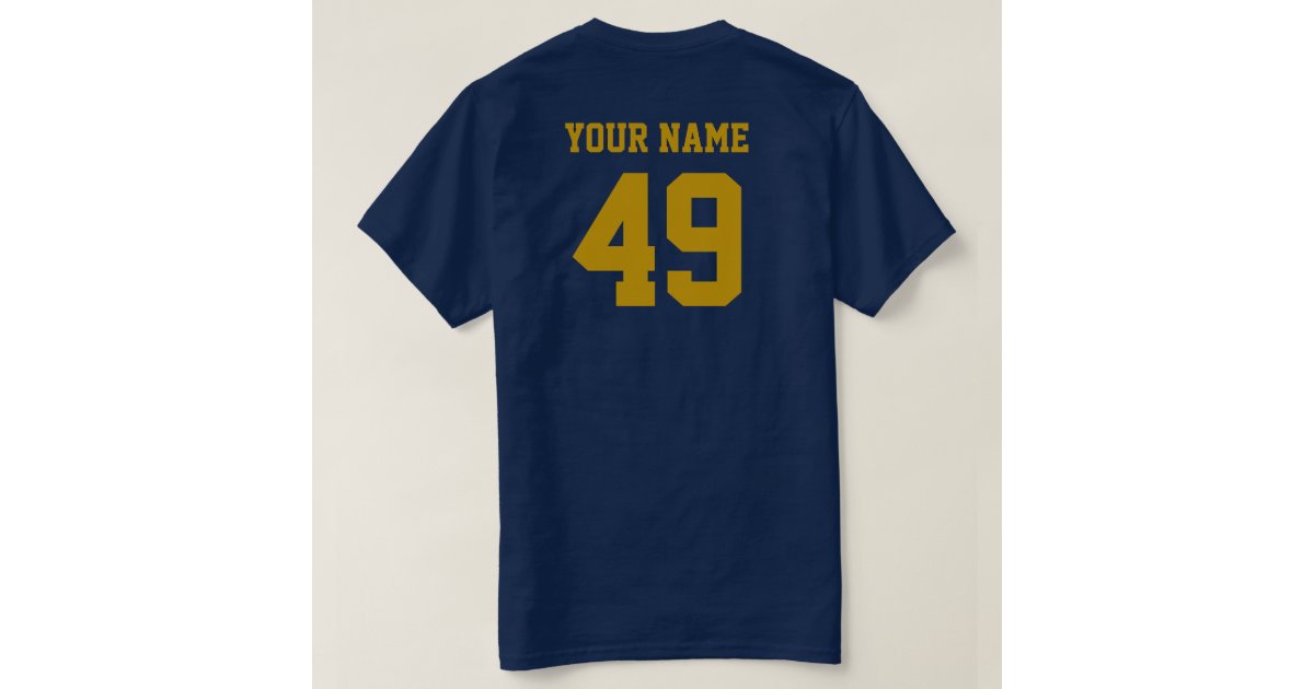 Design Your Own Numbers T-Shirt | Zazzle