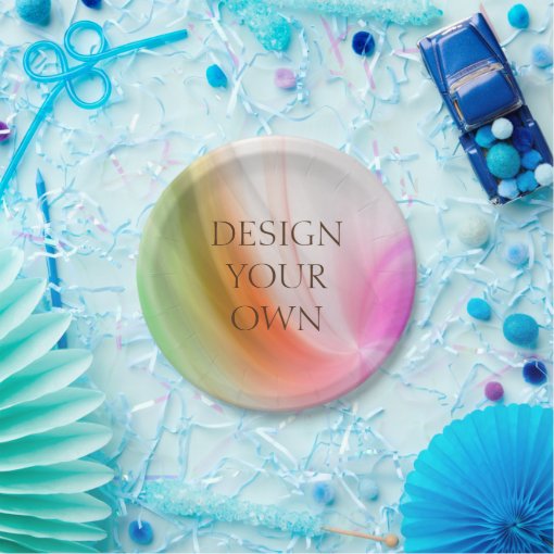 Design Your Own Party Plate | Zazzle