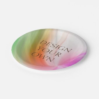 Design Your Own Party Plate | Zazzle
