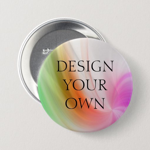Design Your Own Pin/Badge Button | Zazzle