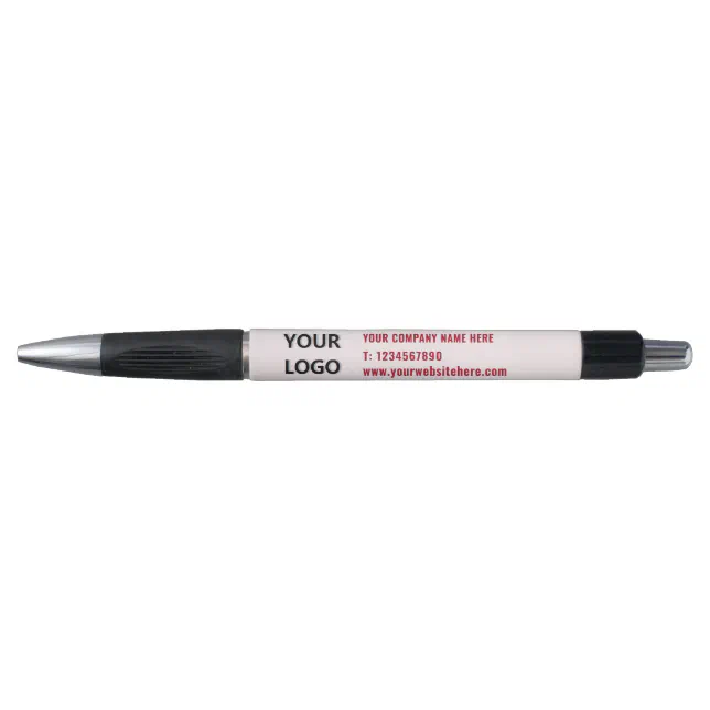 Design Your Own Promotional Business Pen Template | Zazzle