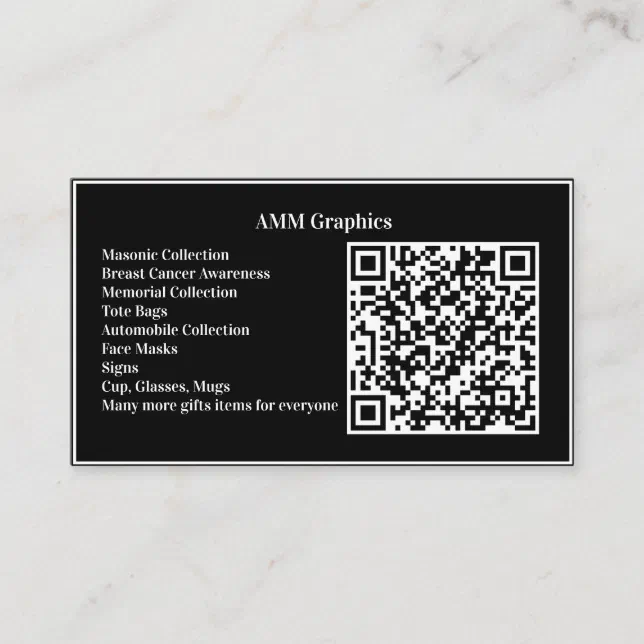 Design Your Own QR Code Business Card | Zazzle