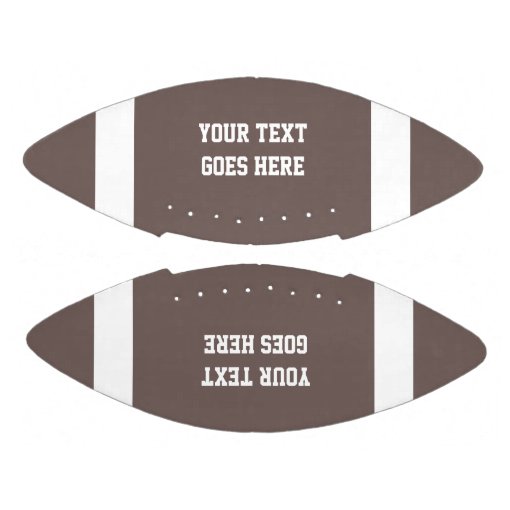 Design Your Own Unique Personalized Football | Zazzle