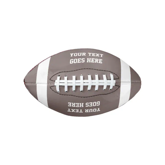 Design Your Own Unique Personalized Football | Zazzle