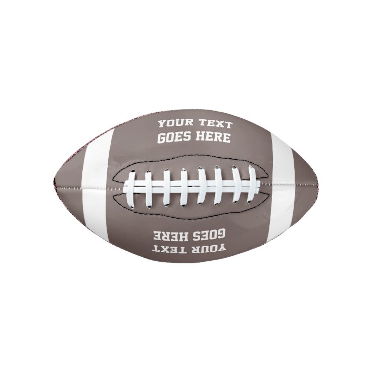 Design Your Own Unique Personalized Football | Zazzle