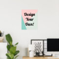 Design Your Personalized Gifts Poster | Zazzle