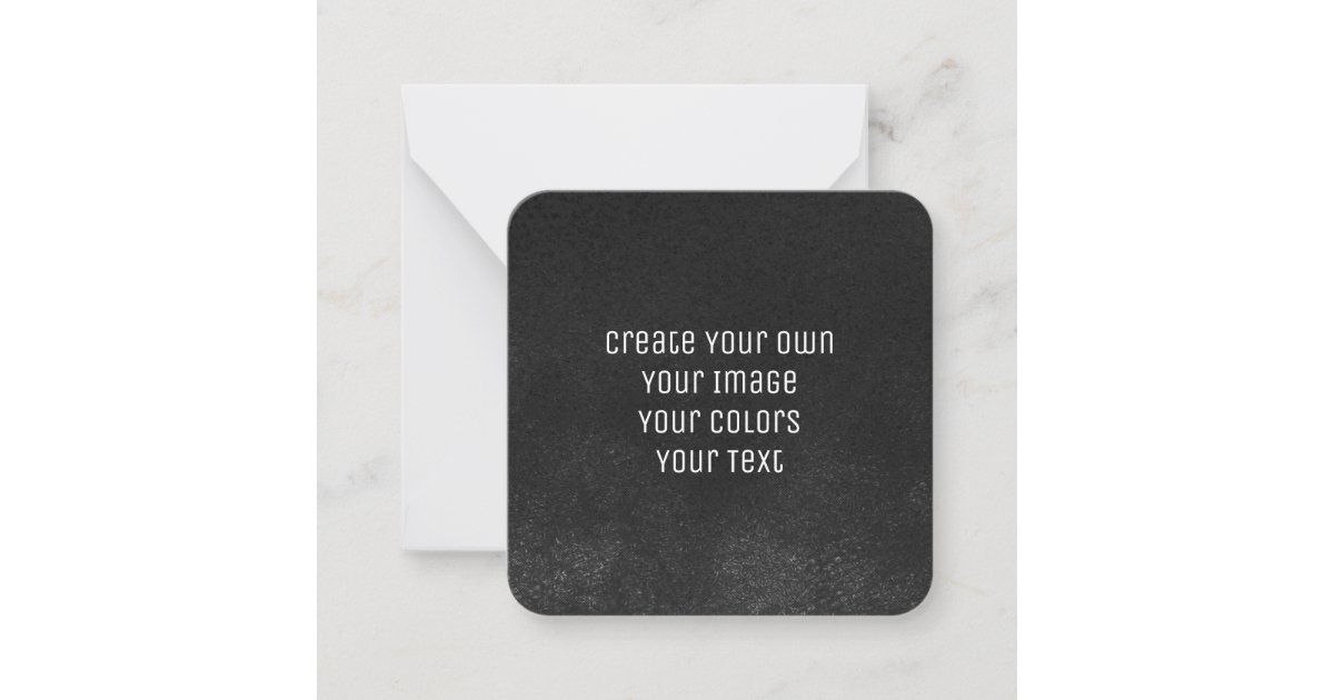 Design Your Way - Create Your Own Note Card | Zazzle