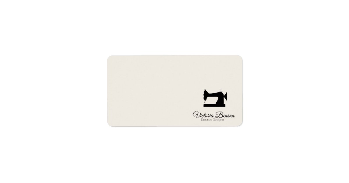 Designer dresses label | Zazzle