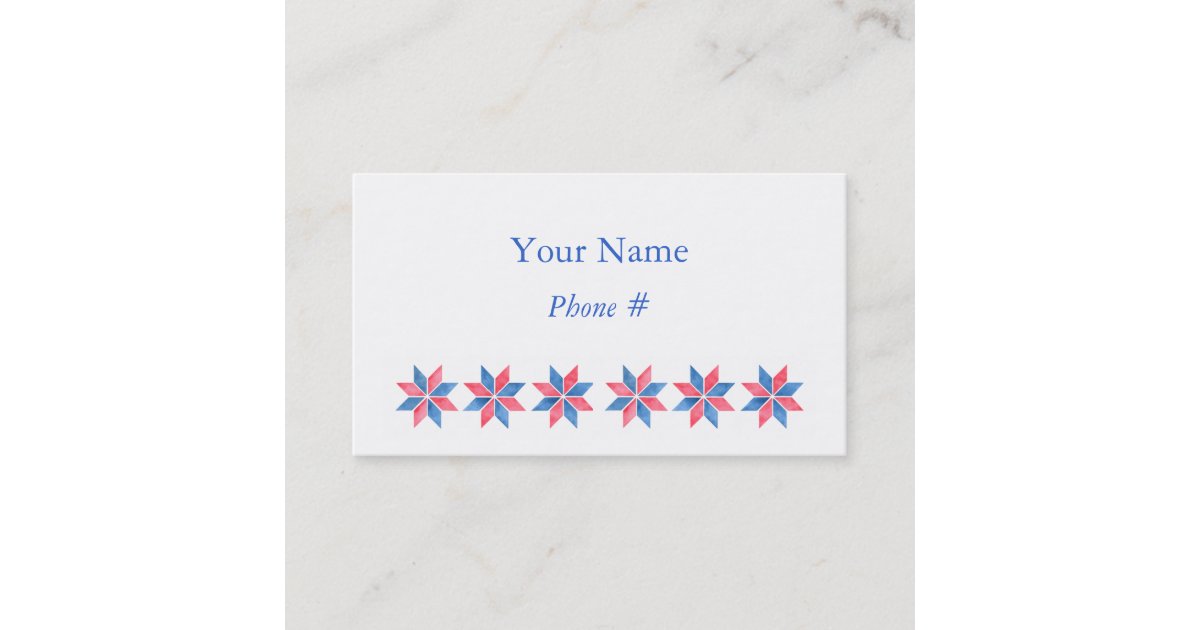 Designer Personal Profile Card Template | Zazzle