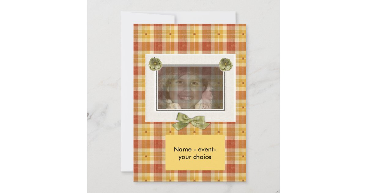 Designer photo note cards template | Zazzle
