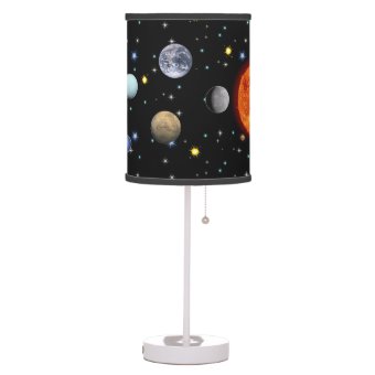 Designer Solar System Lamp! Table Lamp | Zazzle